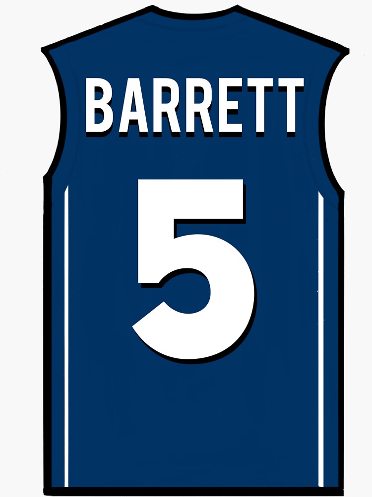 "RJ Barrett Jersey Sticker " Sticker for Sale by Sportstoatee | Redbubble