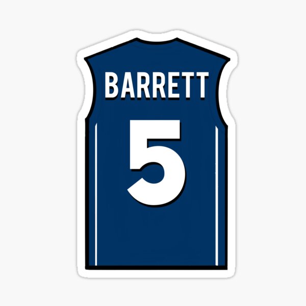 "RJ Barrett Jersey Sticker " Sticker for Sale by Sportstoatee | Redbubble