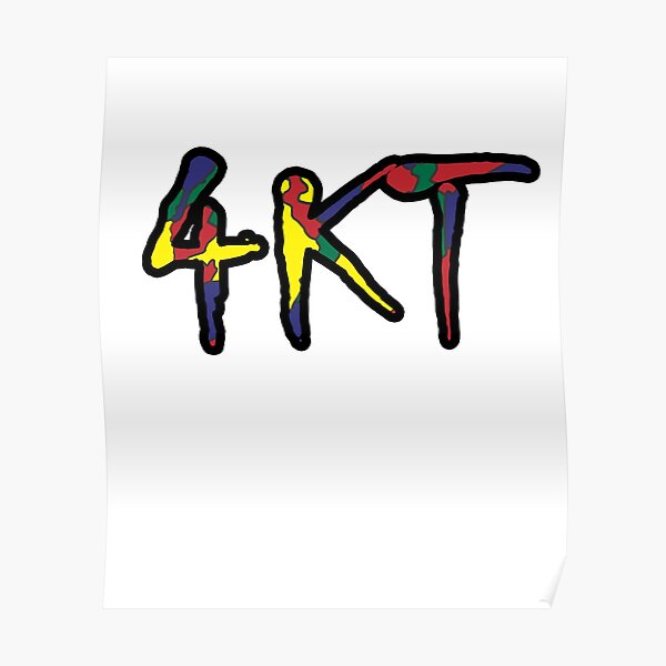 "4KT Hip Hop Gang Colored Youngboy" Poster for Sale by FabloFreshcoBar ...