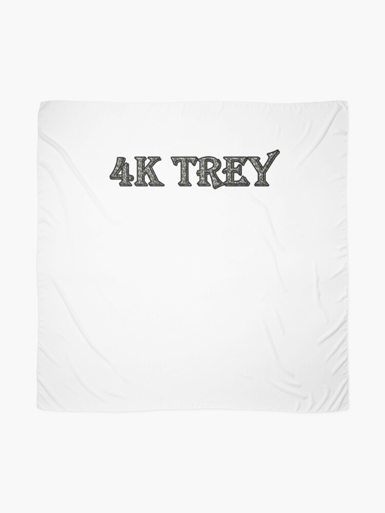 "4k Trey" Scarf by FabloFreshcoBar | Redbubble