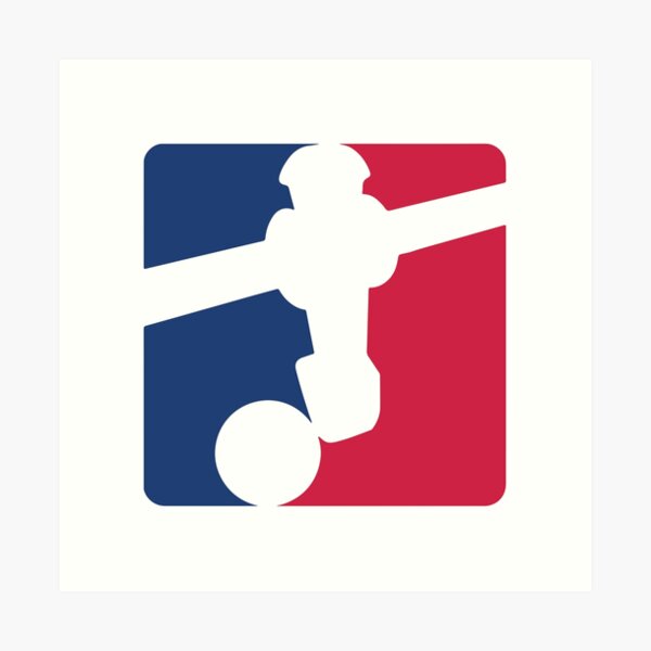 "Fooseball /table soccer logo" Art Print by jesseladret | Redbubble
