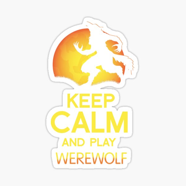 "Keep Calm and Play Werewolf Board Game Graphic - Tabletop Gaming ...