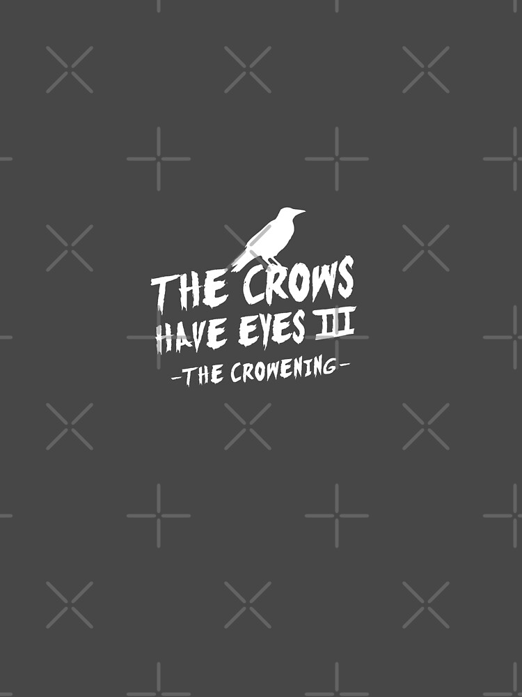 "The Crows Have Eyes III – white type" Sleeveless Top for Sale by ...