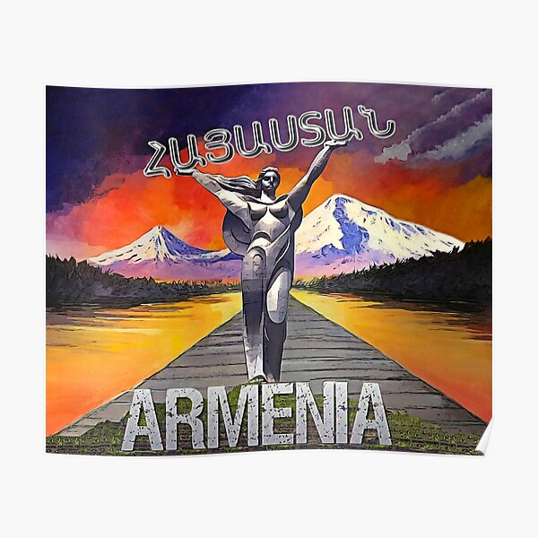 "Armenia " Poster by doniainart | Redbubble
