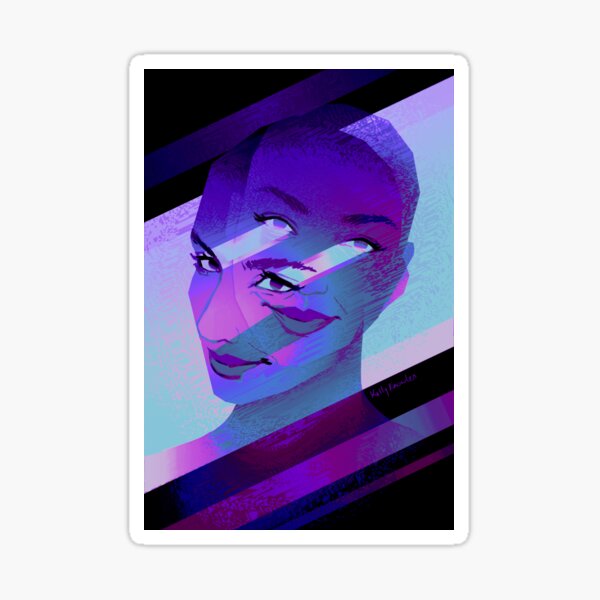 "Low Res" Sticker by kelly-knowles | Redbubble