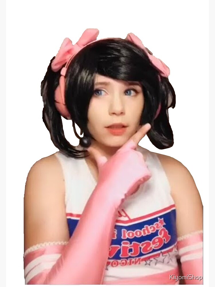Hit Or Miss Nyannyan Cosplay Tik Tok Meme Spiral Notebook For Sale By