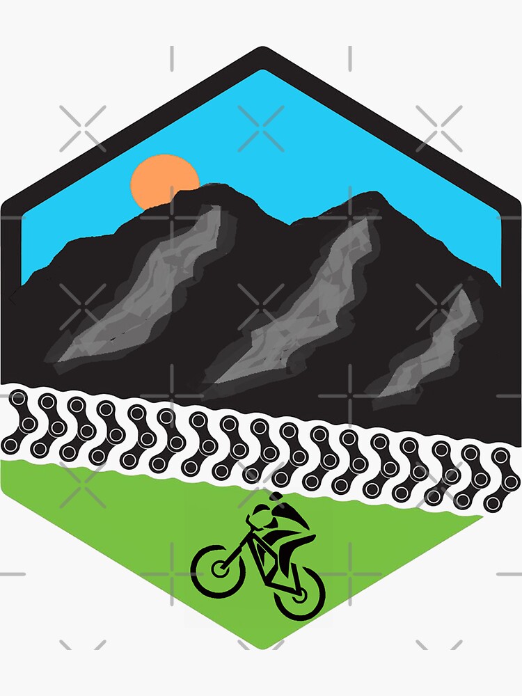 "LEAVE ONLY TRACKS" Sticker by NINUNO | Redbubble