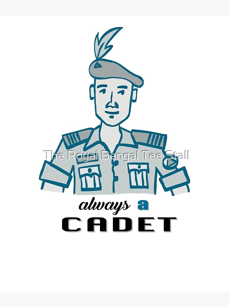 "Always a Cadet: Once and always" Poster by tareqnh | Redbubble