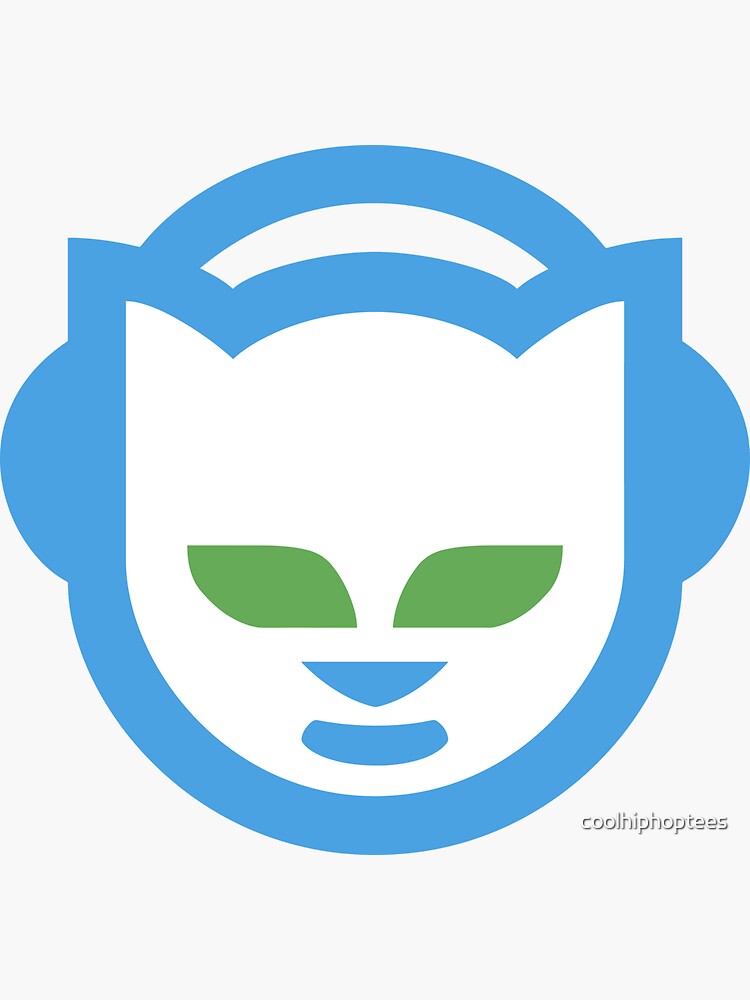 "Napster T-Shirt - Logo " Sticker for Sale by coolhiphoptees | Redbubble