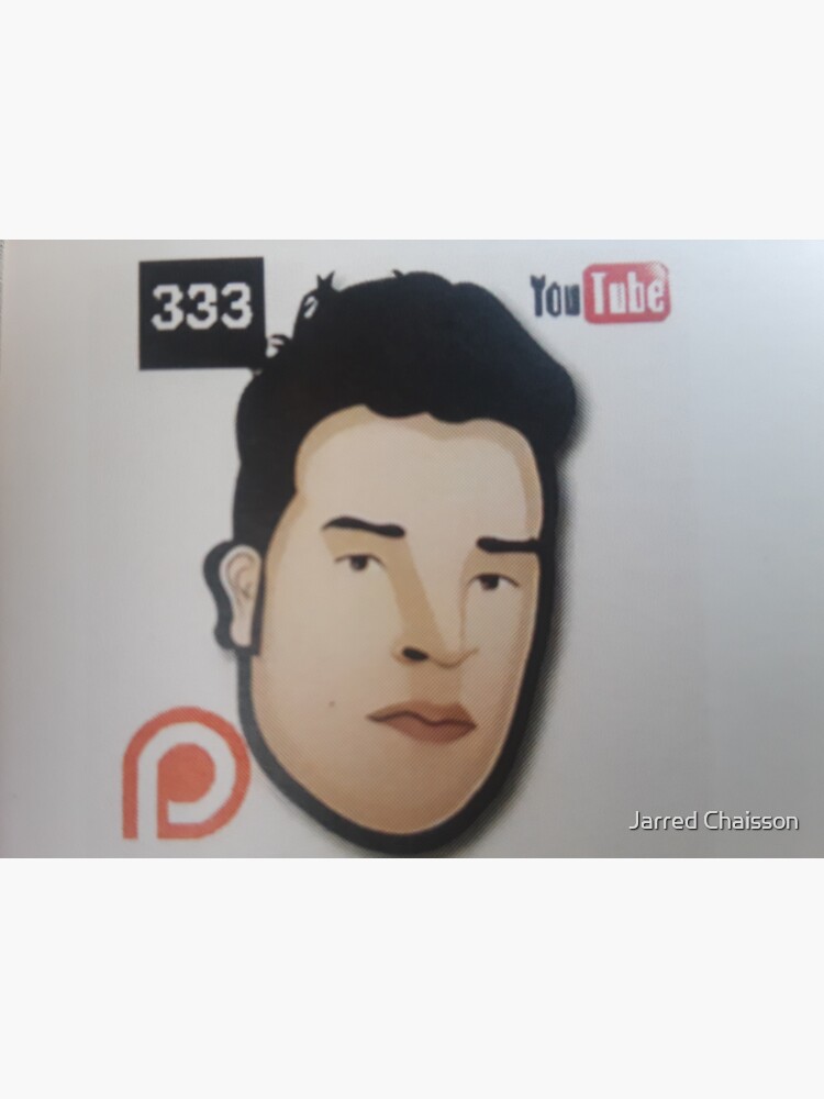 "YOUTUBE JARRED 333" Sticker by YoutubeJarred | Redbubble