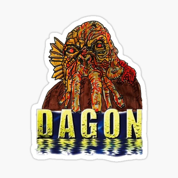 "DAGON " Sticker for Sale by MattisMatt83 | Redbubble