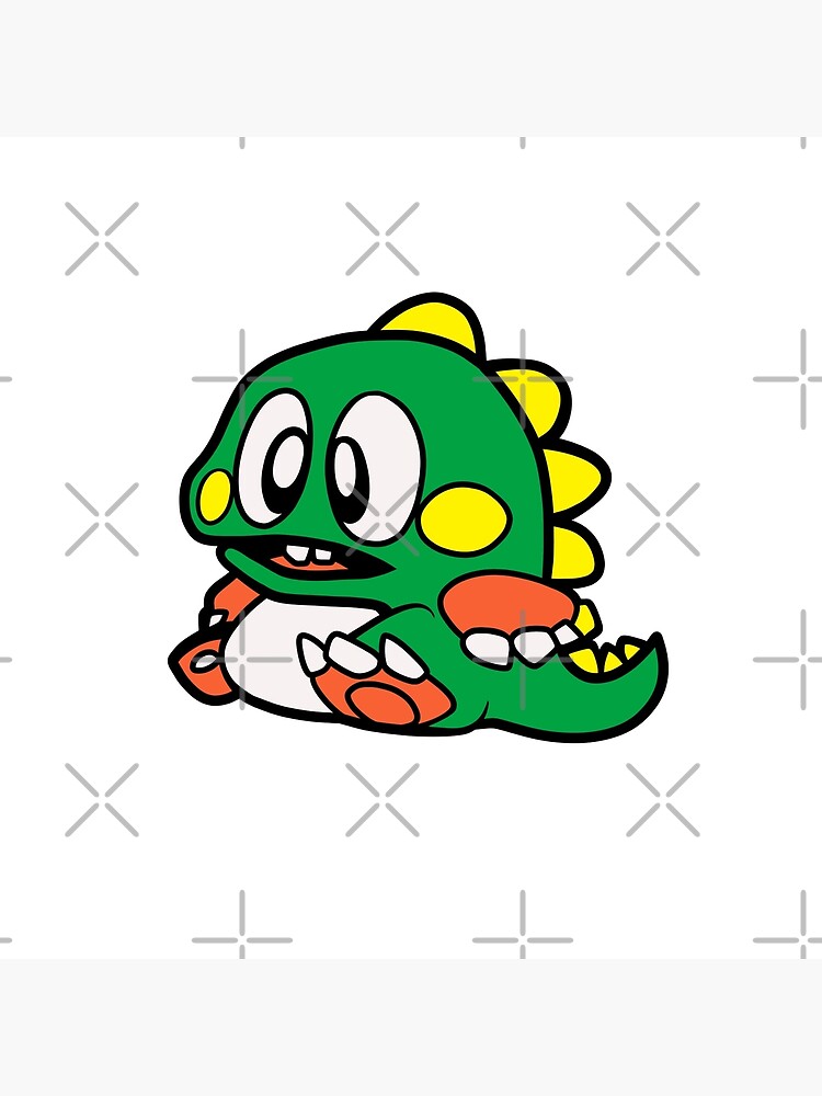 "Arcade game character Dino " Art Board Print for Sale by PEArt | Redbubble