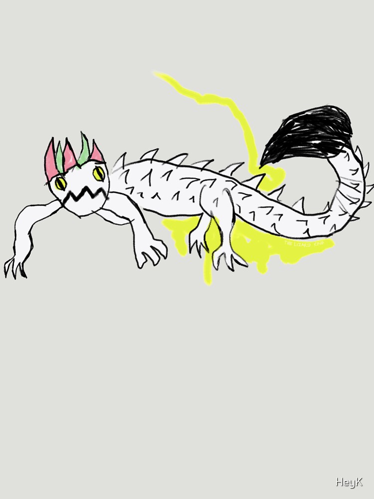 "The Lizard King - King of the Lizards" T-shirt for Sale by HeyK ...