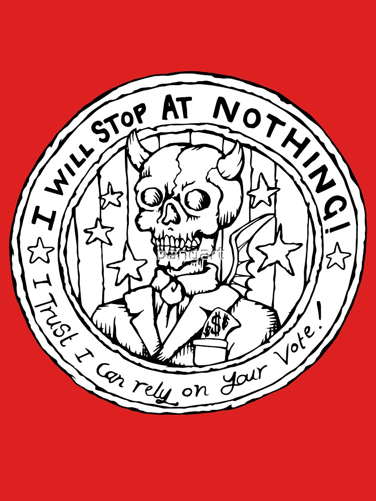 "Radiohead - Electioneering - Illustrated Lyrics" T-shirt for Sale by ...