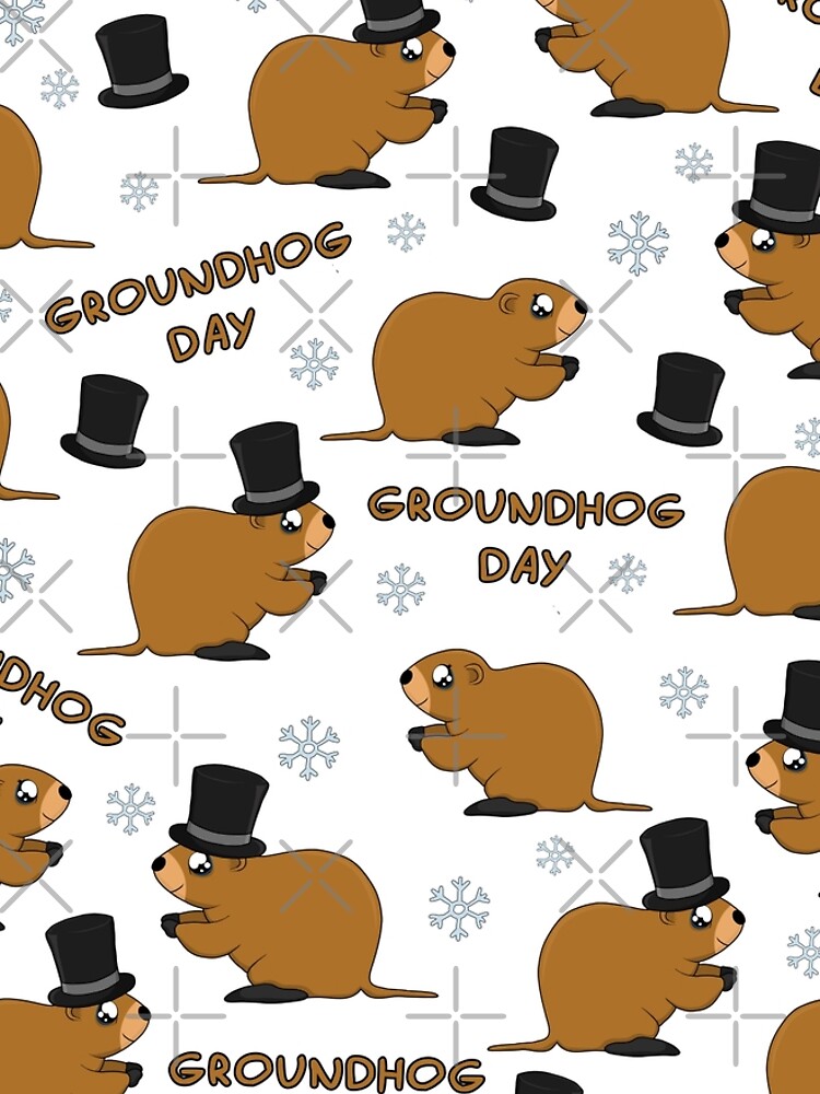"Groundhog day pattern" Graphic T-Shirt Dress for Sale by ...
