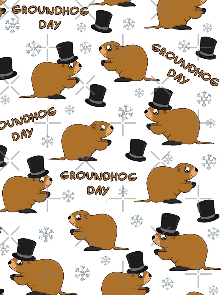"Groundhog day pattern" A-Line Dress for Sale by ValentinaHramov ...