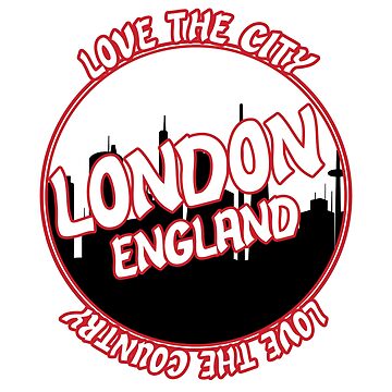 "London England city logo" Poster by lsvds | Redbubble