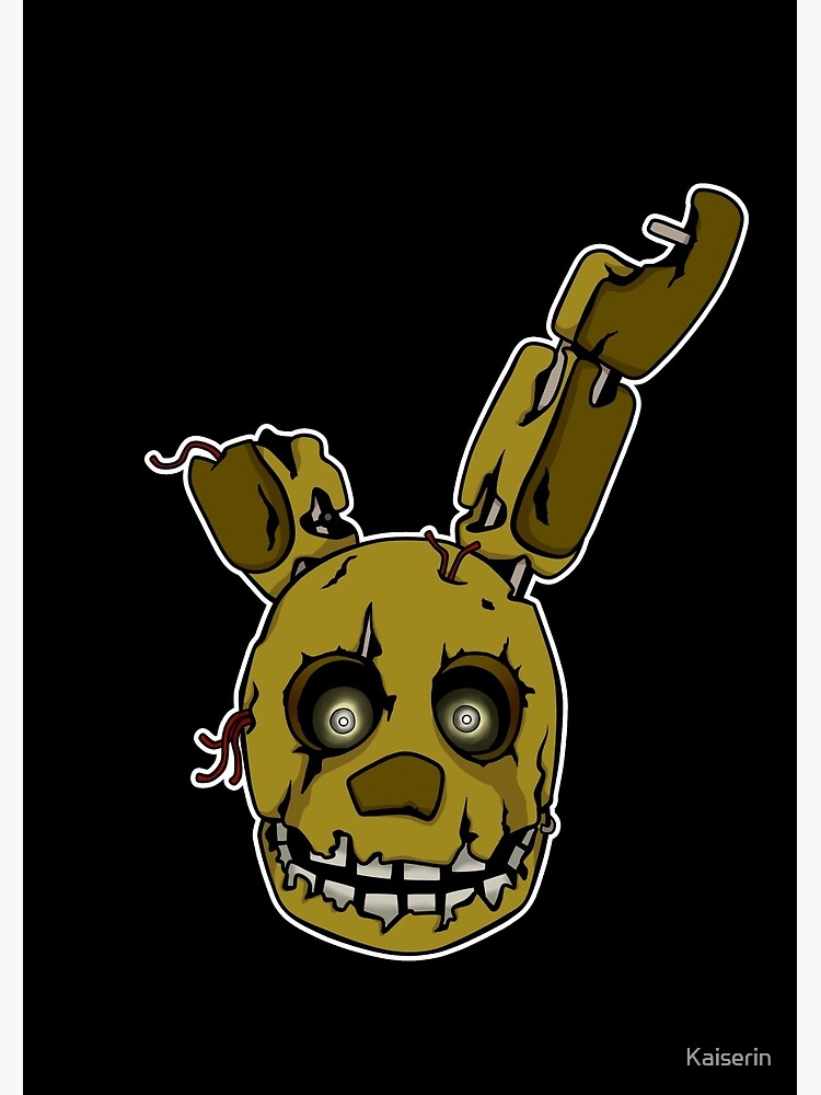"Five Nights at Freddy's - FNAF 3 - Springtrap " Spiral Notebook by ...