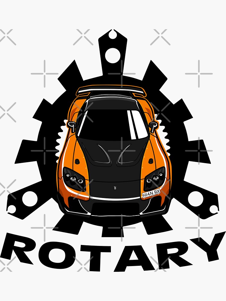 "Mazda RX-7 VeilSide Tokyo Drift" Sticker for Sale by raisedingunma4 ...