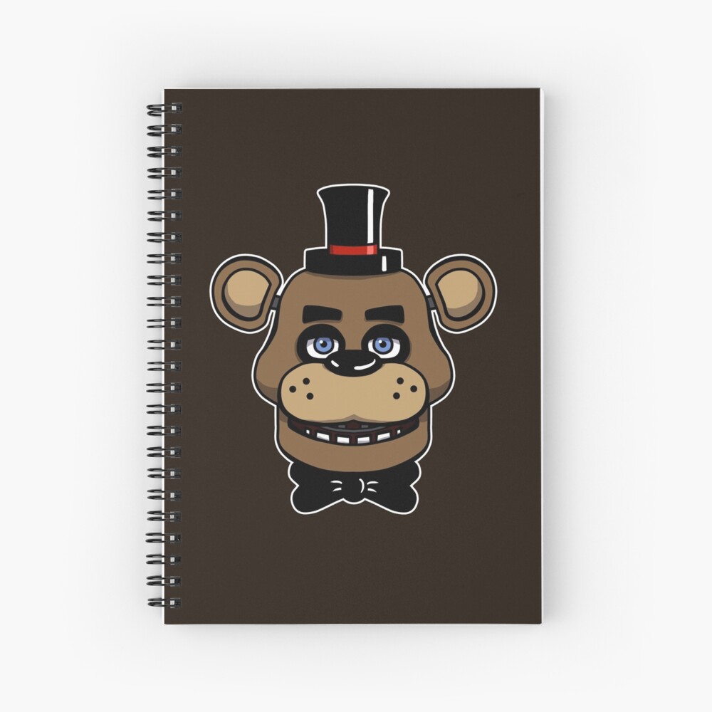 "Five Nights at Freddy's - FNAF - Freddy Fazbear " Spiral Notebook for ...