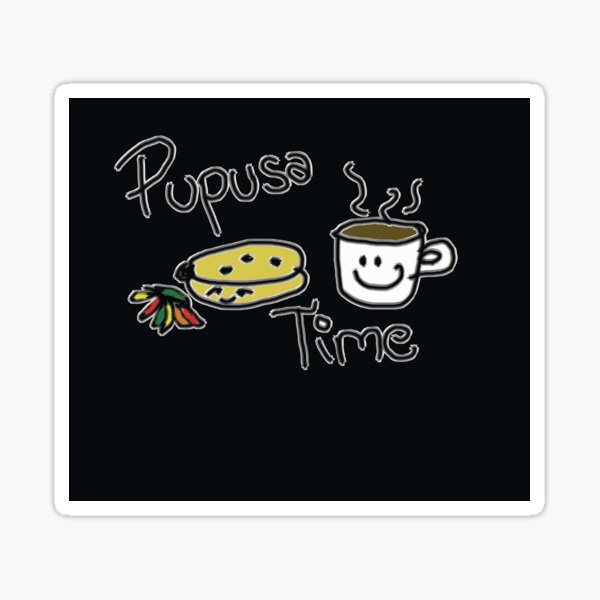 Pupusa Stickers | Redbubble