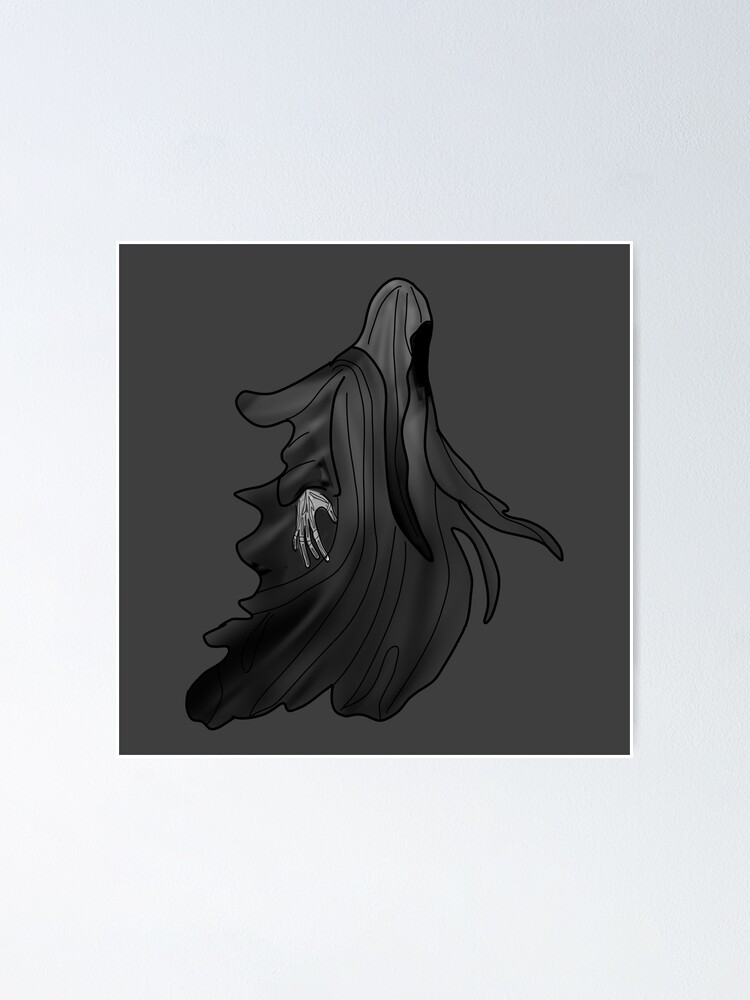 "Cartoon Dementor" Poster for Sale by Anna Costanza | Redbubble