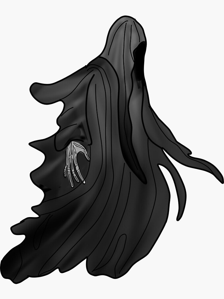 "Cartoon Dementor" Sticker for Sale by annacostanza | Redbubble
