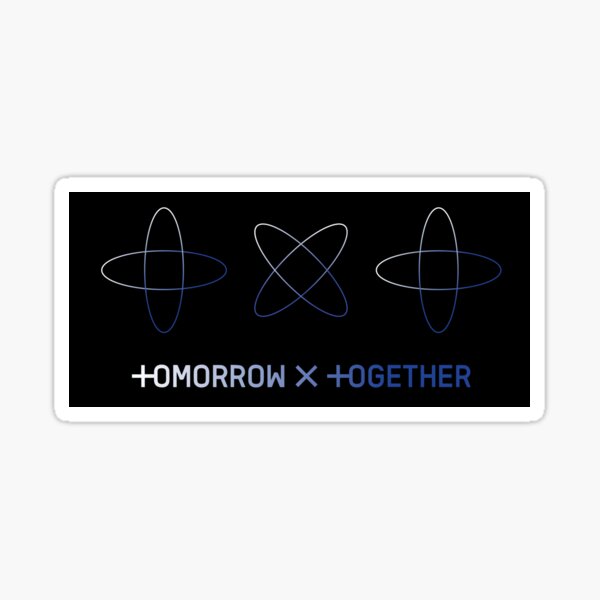 "TXT TOMORROW X TOGETHER KPOP" Sticker for Sale by whatamistry | Redbubble