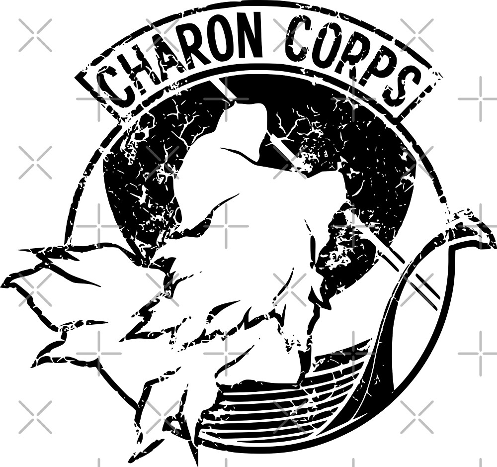 "Charon Corps Emblem (Black)" by Fireseed-Josh | Redbubble