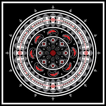 "Bear Spirit Black " Sticker for Sale by MelvinWarEagle | Redbubble