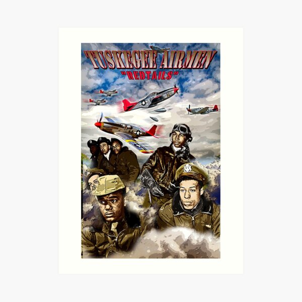 ""Tuskegee Airman" Poster" Art Print for Sale by nomercy50 | Redbubble