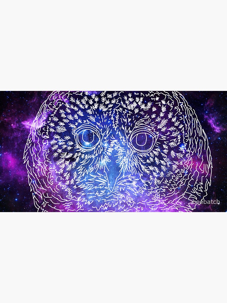 "Space Owl 2 " Sticker for Sale by beebatch | Redbubble