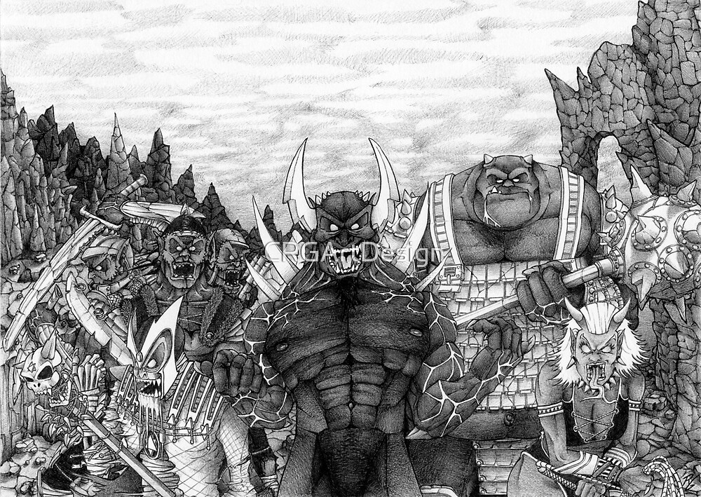 "Evil Army" by CRGArtDesign | Redbubble