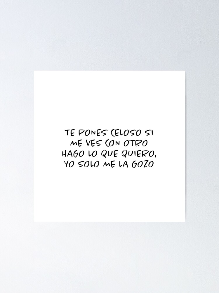 "Lele Pons Celoso Havana Vine Merch Lyric" Poster for Sale by Gyormoore ...