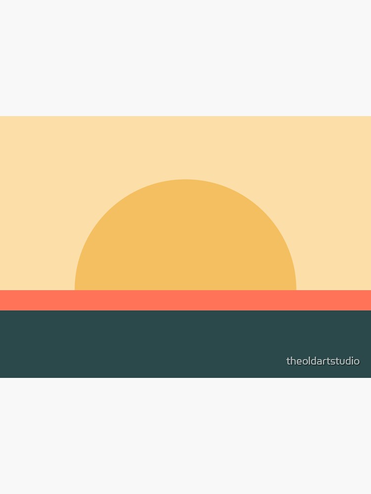 "Sunseeker 06" Sticker by theoldartstudio | Redbubble