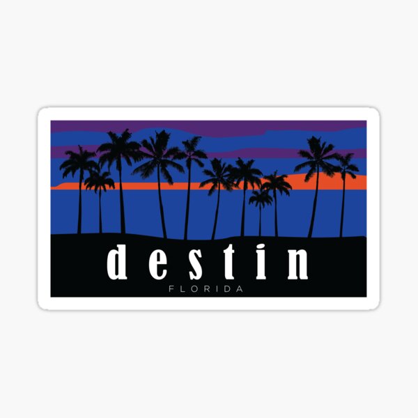Destin Florida Stickers | Redbubble