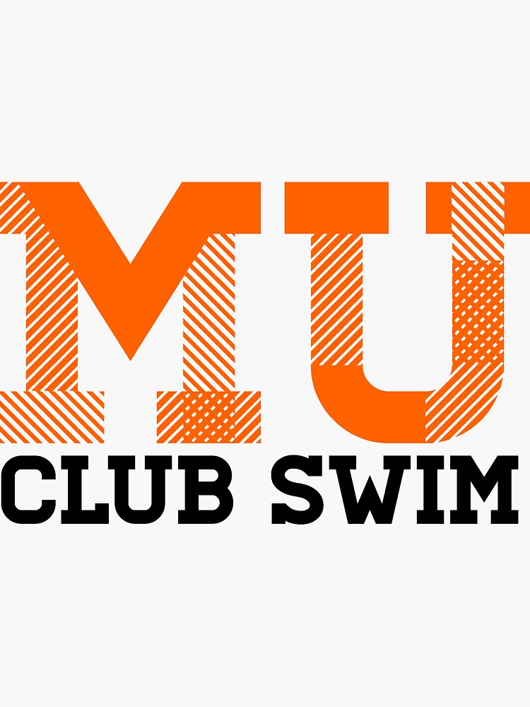 "Mercer University Club Swim Sticker" Sticker for Sale by phoebedebee ...