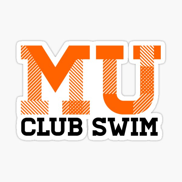 "Mercer University Club Swim Sticker" Sticker for Sale by phoebedebee ...