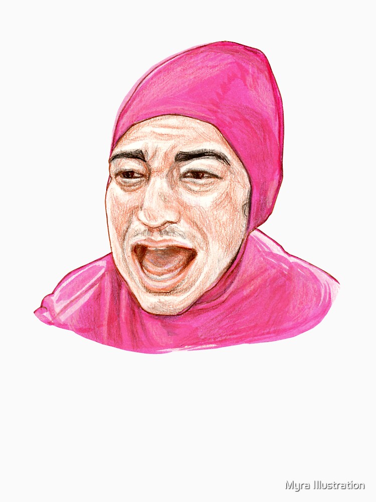 "Pink Guy Face Portrait Filthy Frank Joji Meme Pink Season" T-shirt for ...