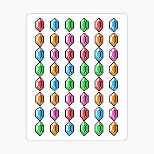 "Rupees" Sticker for Sale by clarkarts24 | Redbubble