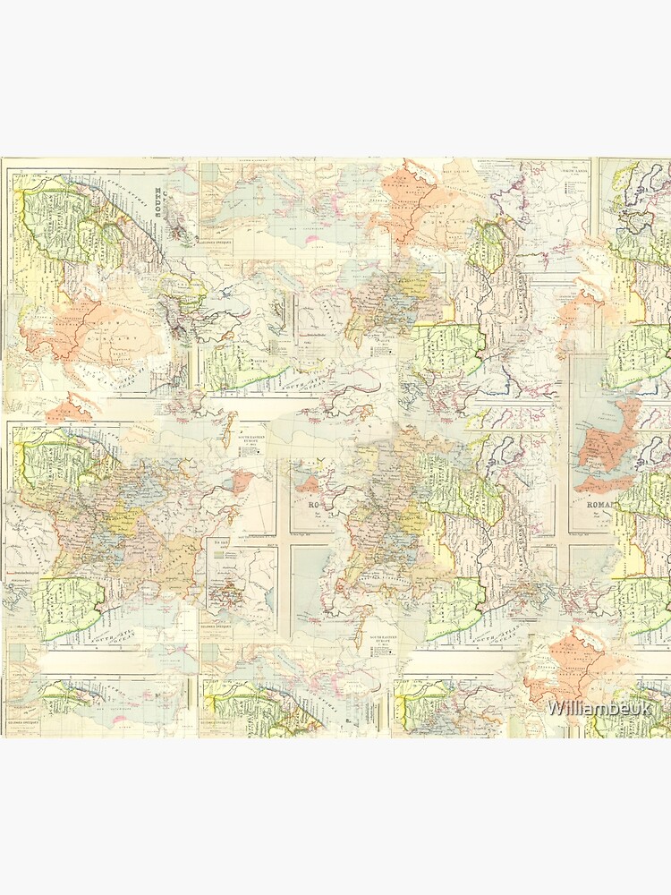 Antique Maps Premium Matte Vertical Poster sold by Respectable | SKU ...