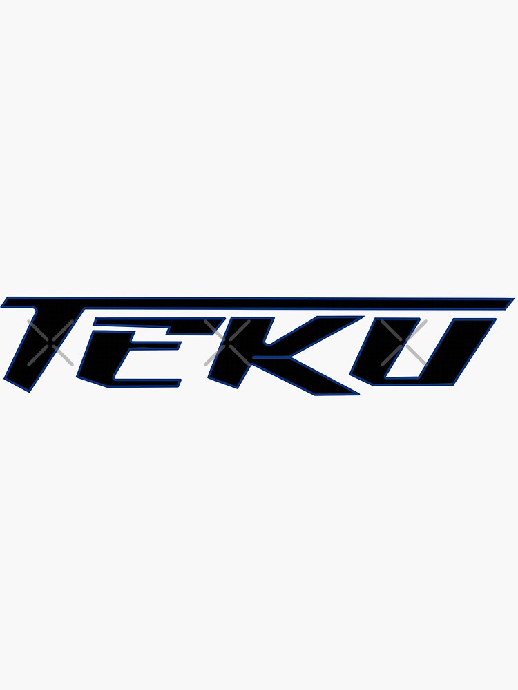 "Teku English Logo (Bordered)" Sticker for Sale by jclegoman10302 ...
