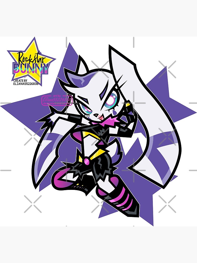 Lámina fotográfica «Rockstar Bunny- Prisma the Rabbit.» de ...