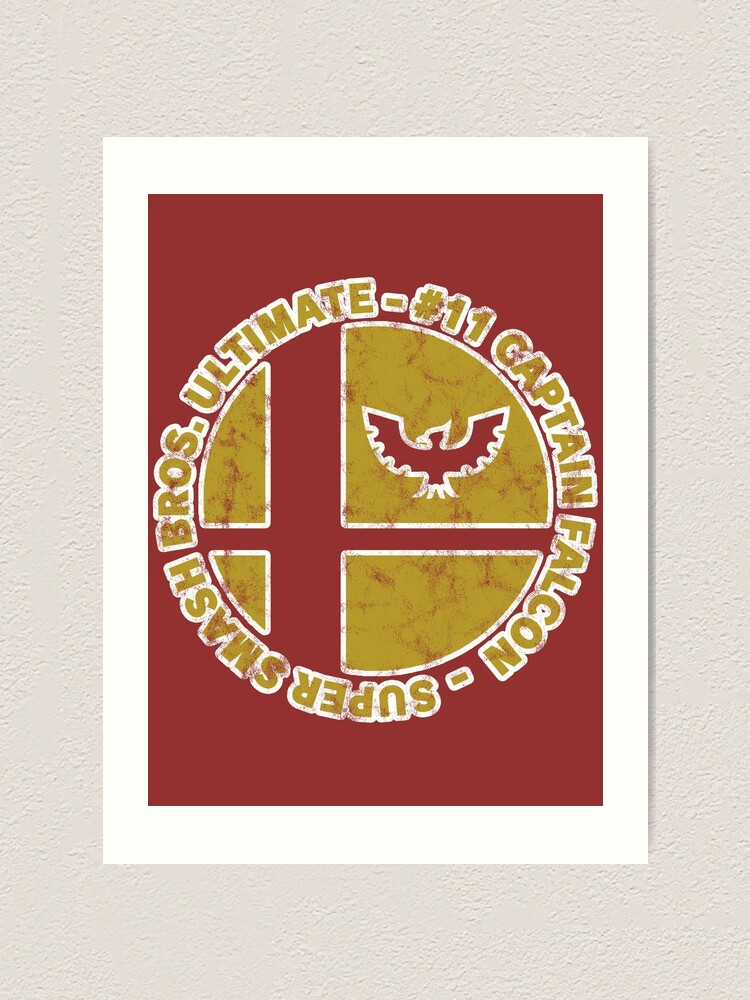 "Captain Falcon Main | Super Smash Bros. Ultimate Character Emblem ...