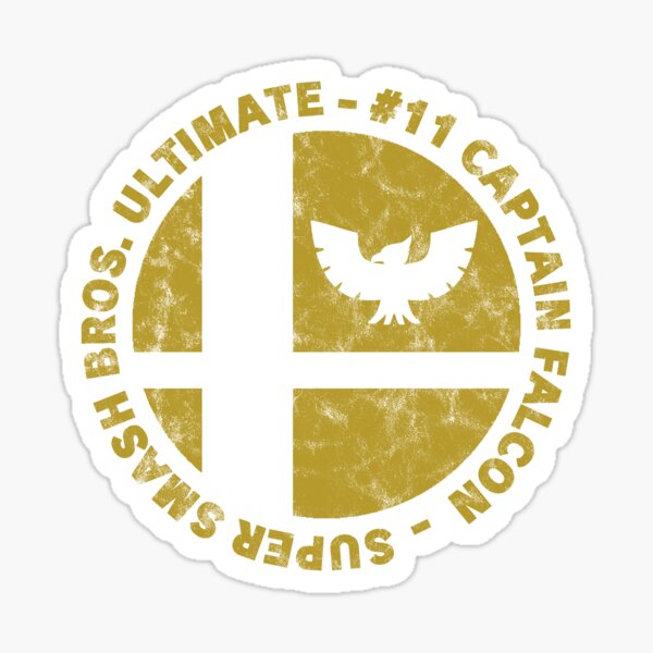 "Captain Falcon Main | Super Smash Bros. Ultimate Character Emblem ...