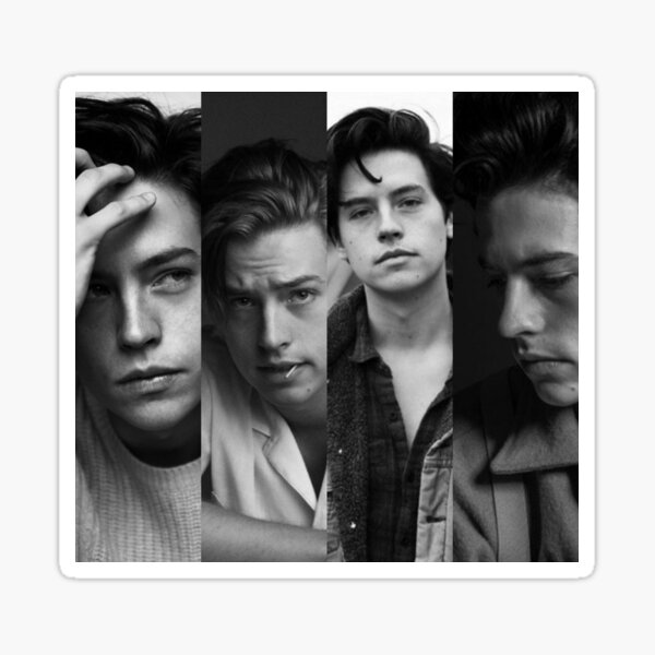 "Cole Sprouse " Sticker by swanspirate520 | Redbubble