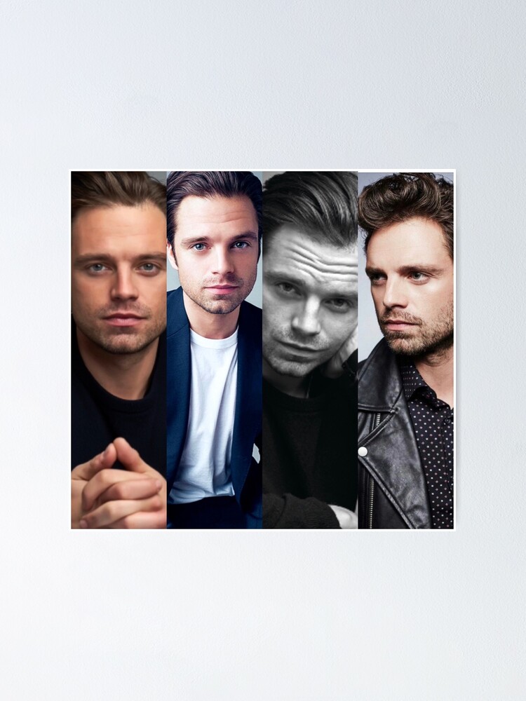 "Sebastian Stan" Poster for Sale by swanspirate520 | Redbubble