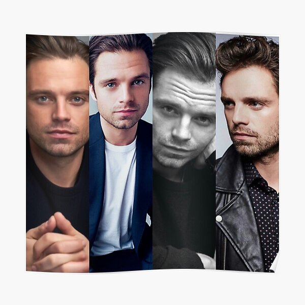 "Sebastian Stan" Poster for Sale by swanspirate520 | Redbubble
