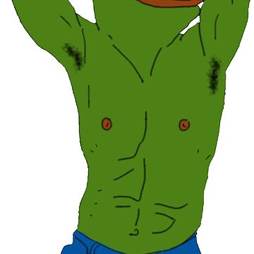 "Strong Pepe" Art Print for Sale by derPixelNinja | Redbubble