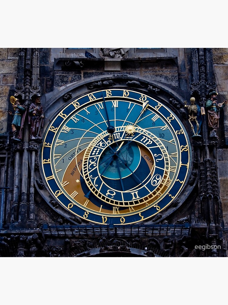 "Astronomical Clock Face" Poster by eegibson | Redbubble